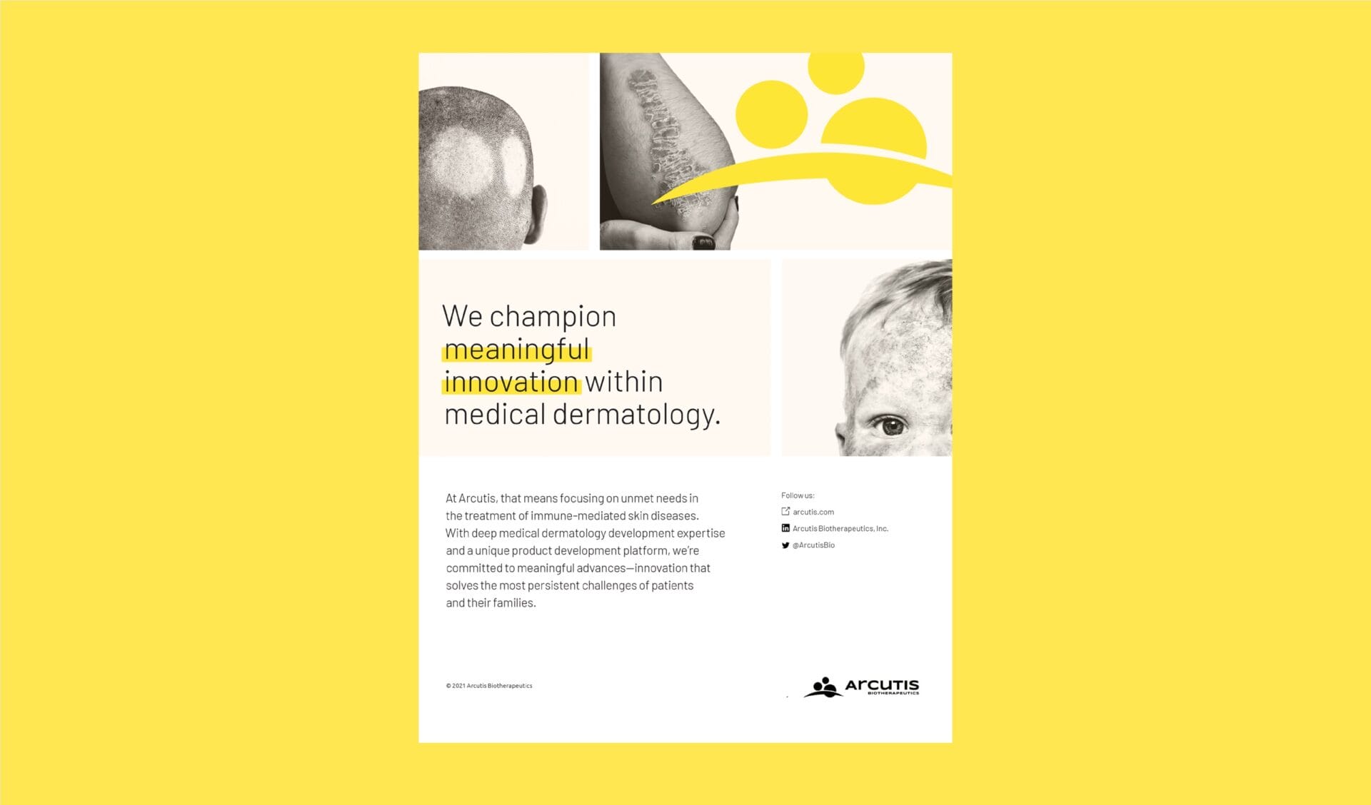 Arcutis Biotherapeutics - Pivot Design